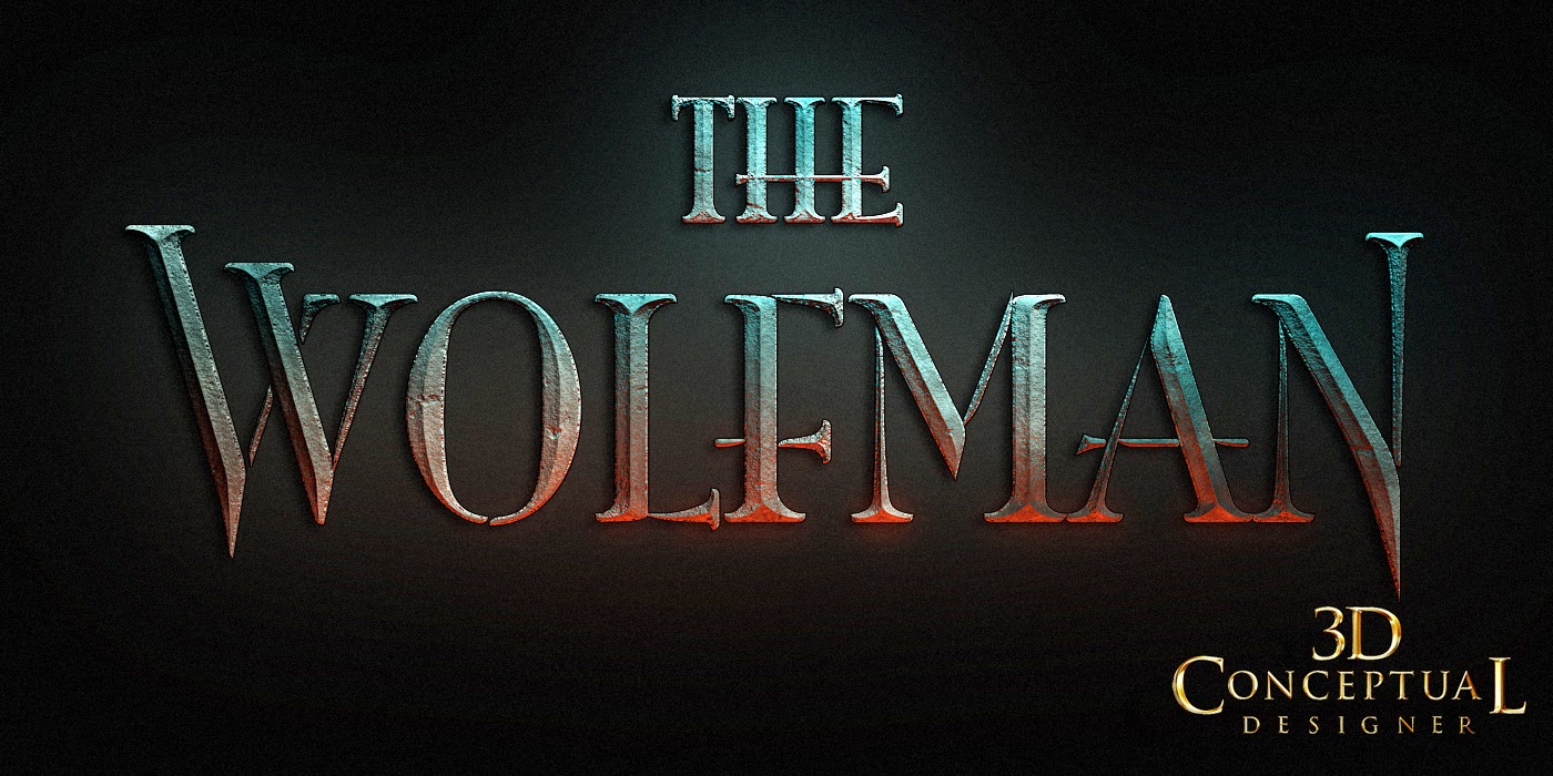 3DconceptualdesignerBlog: Project Pitch: The Wolfman 2009: Key Art 3D ...